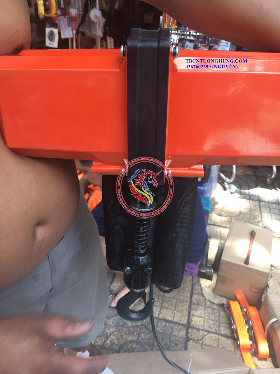 PALANG XÍCH ĐIỆN MINI 500KG KOORFLCO 220V TAIWAN,PALANG ĐIỆN MINI 500KG ...